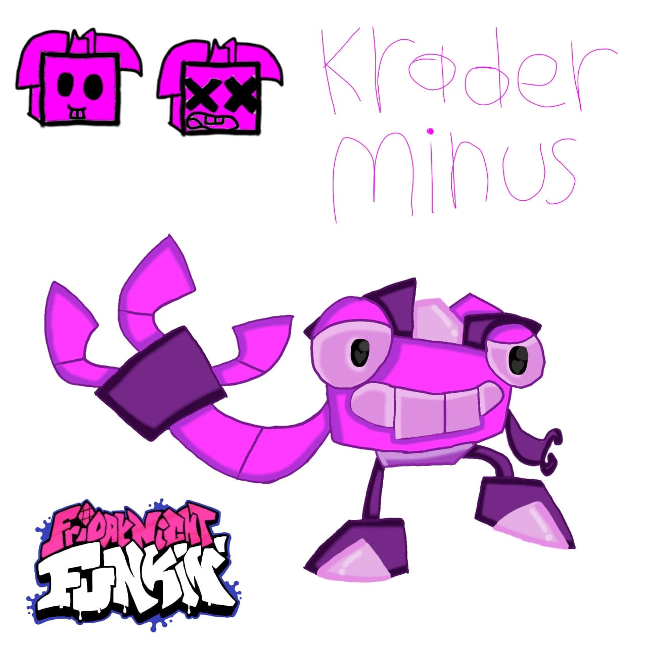Krader in Friday Night Funkin 'Minus version | Fandom