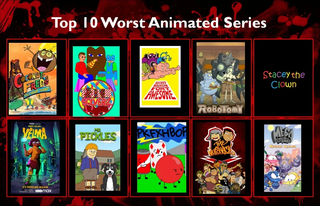 MHVFanatic16's Top 10 Worst Animated Shows 2024 | Fandom
