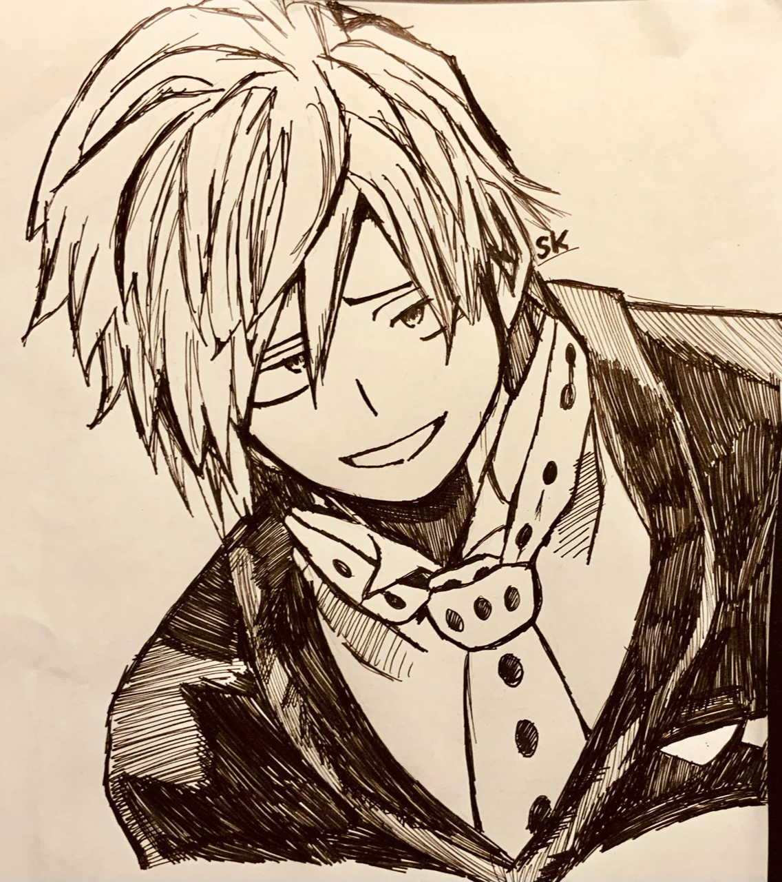 💙Neito Monoma—yeah I’ve missed drawing him | Fandom