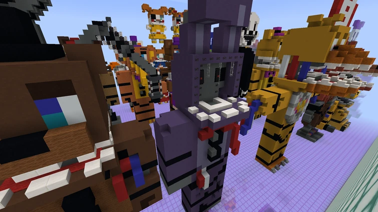 I will build any and every fnaf character you guys request in minecraft | Fandom