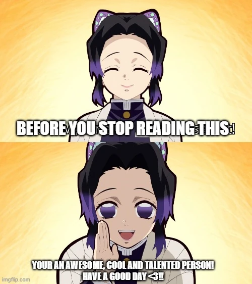 |Shinobu has something to tell you