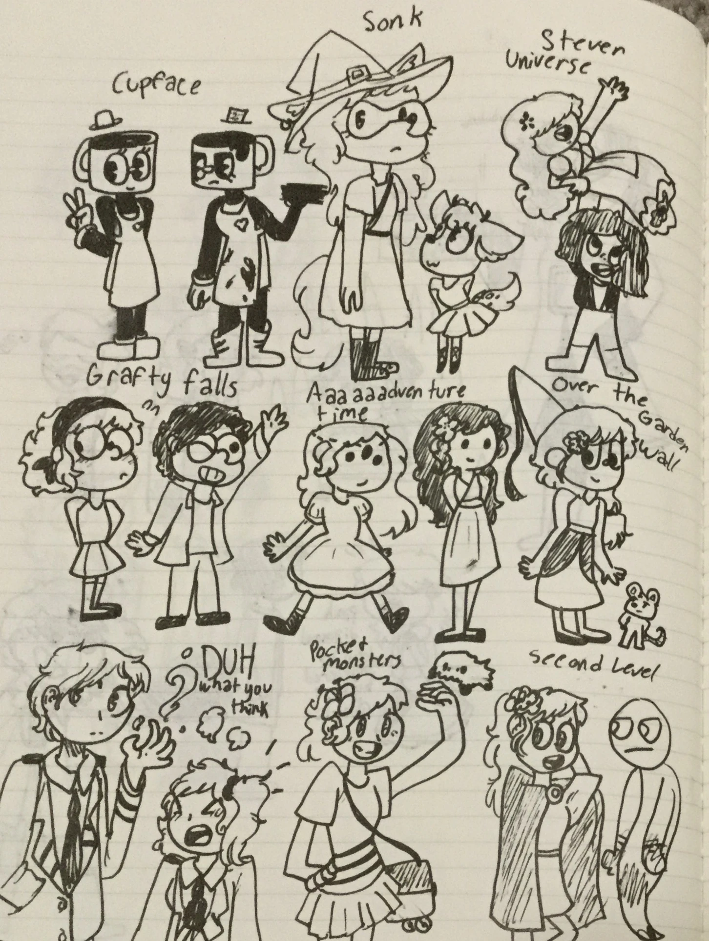 Doodle for different fandoms | Fandom