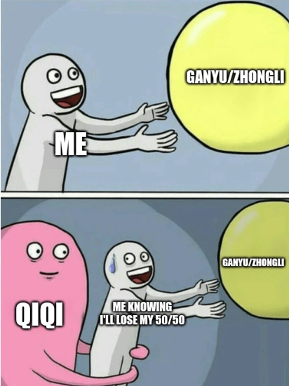 Copius memes for those who didn't get Ganyu/Zhongli | Fandom