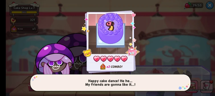 Why am I automatically better at making cakes when Wedding Cake Cookie doesn't exist | Fandom