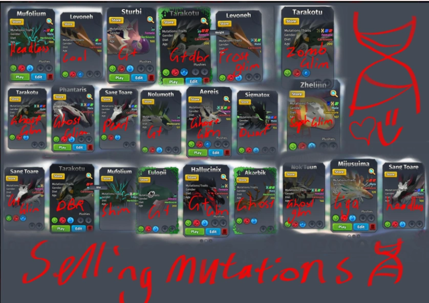 LAGU3’S MUTATION SHOP♡꧂** | Fandom