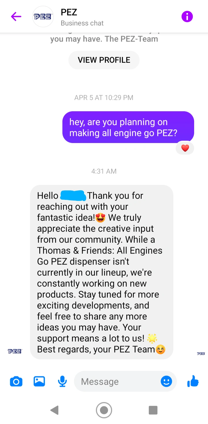 Maybe in the future, then. | Fandom