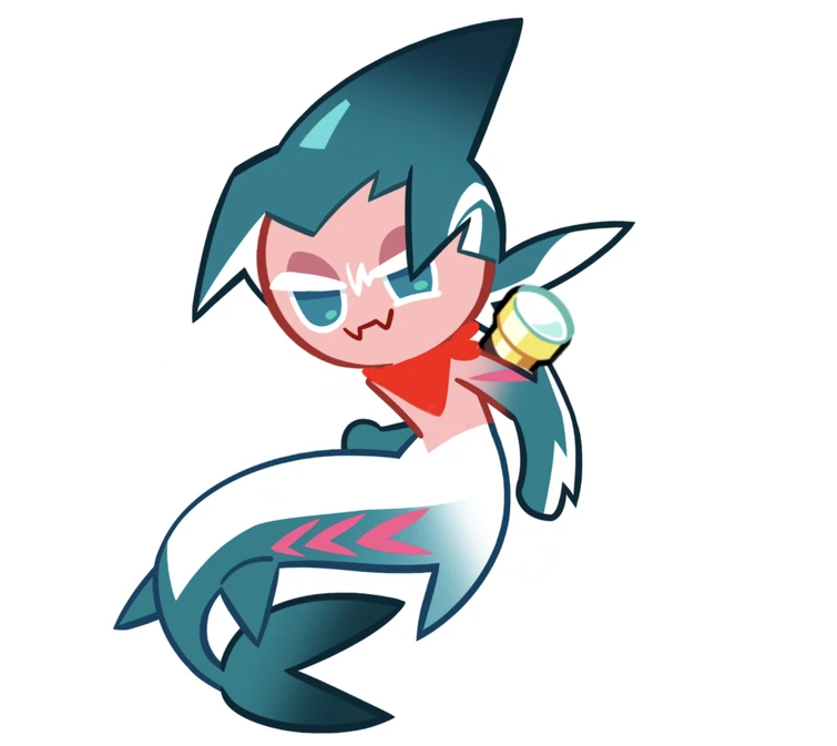 Sorbet shark cookie in shark form redesign | Fandom