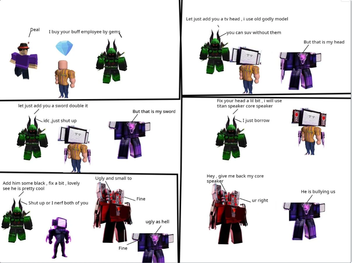 How telanthric make model of shadow tv man | Fandom