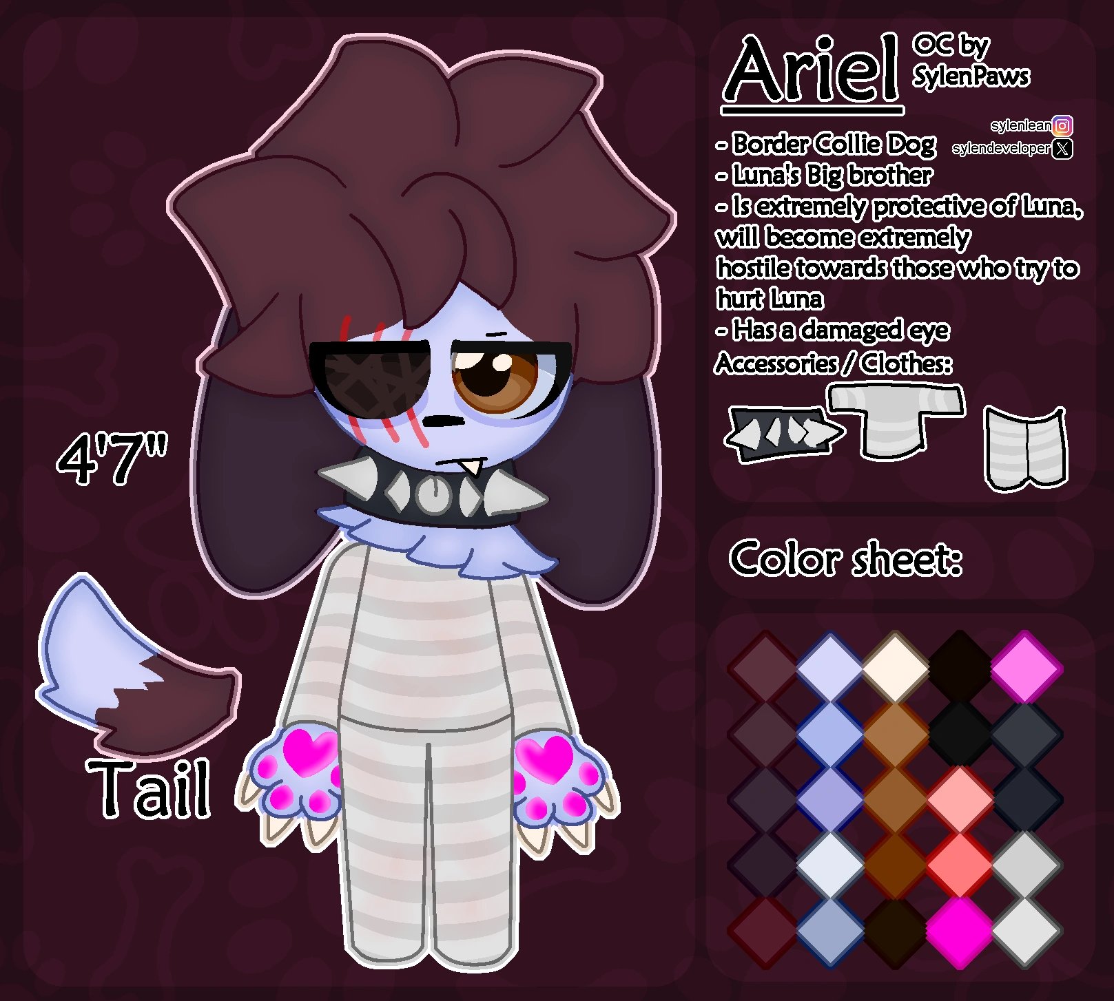 195 - Ariel Reference sheet time!!! | Fandom
