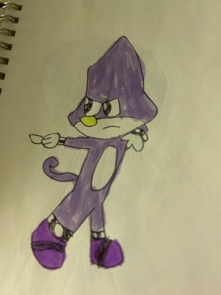 Espio doing hammer bro’s home run animation | Fandom