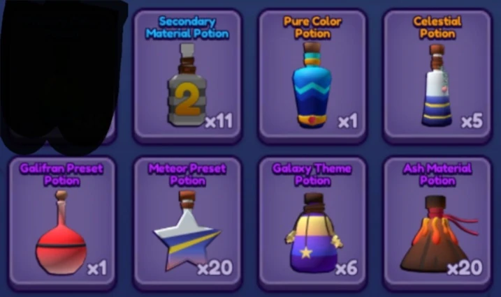 LF: coins, rainbow pots, pst c pots | Fandom