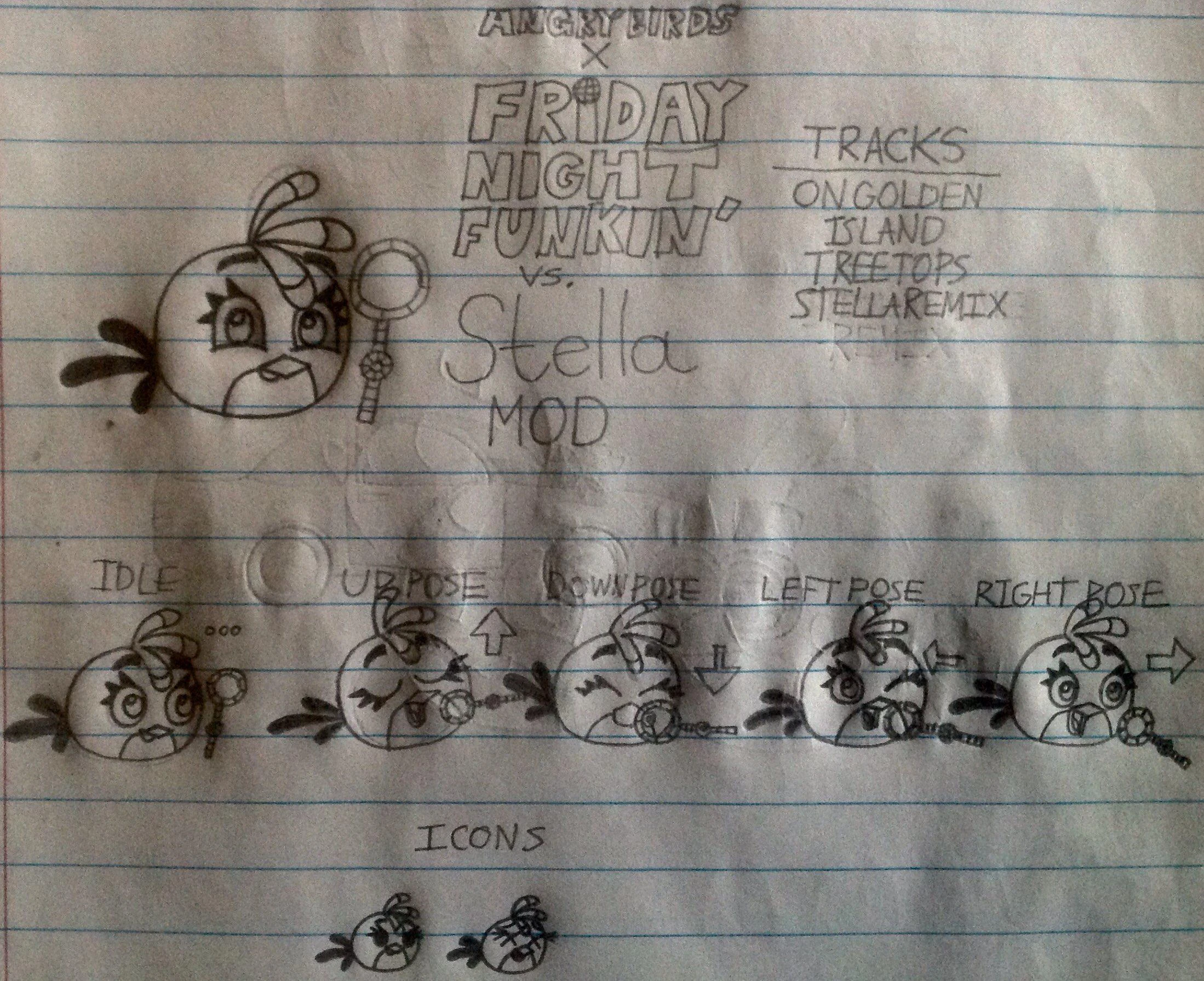 Friday Night Funkin' Vs. Stella Mod Concept Art | Fandom