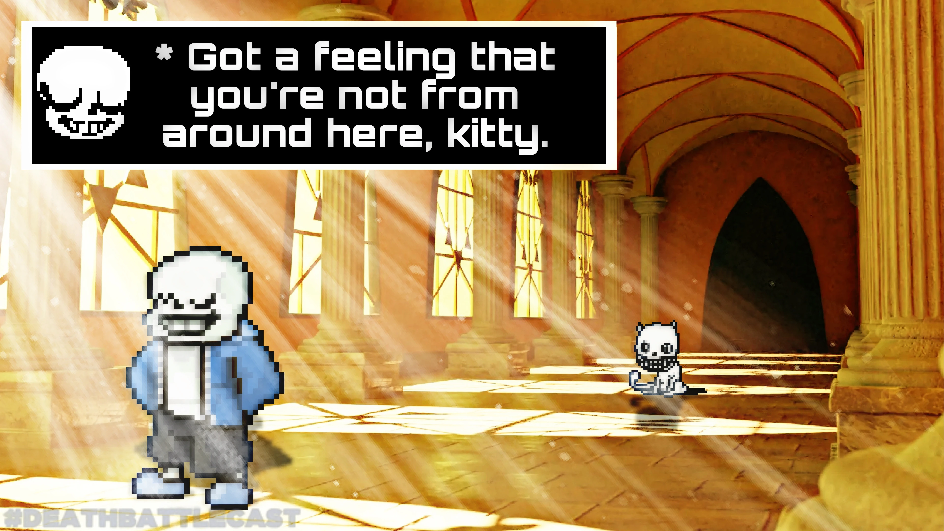 “Grin before Sin” Sans vs The Judge (Undertale vs OFF) | Fandom