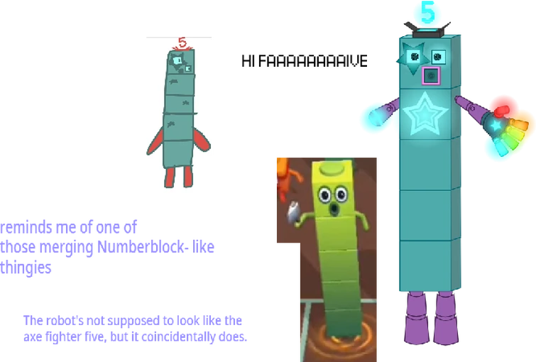 Robotic Numberblocks roster as of now. | Fandom