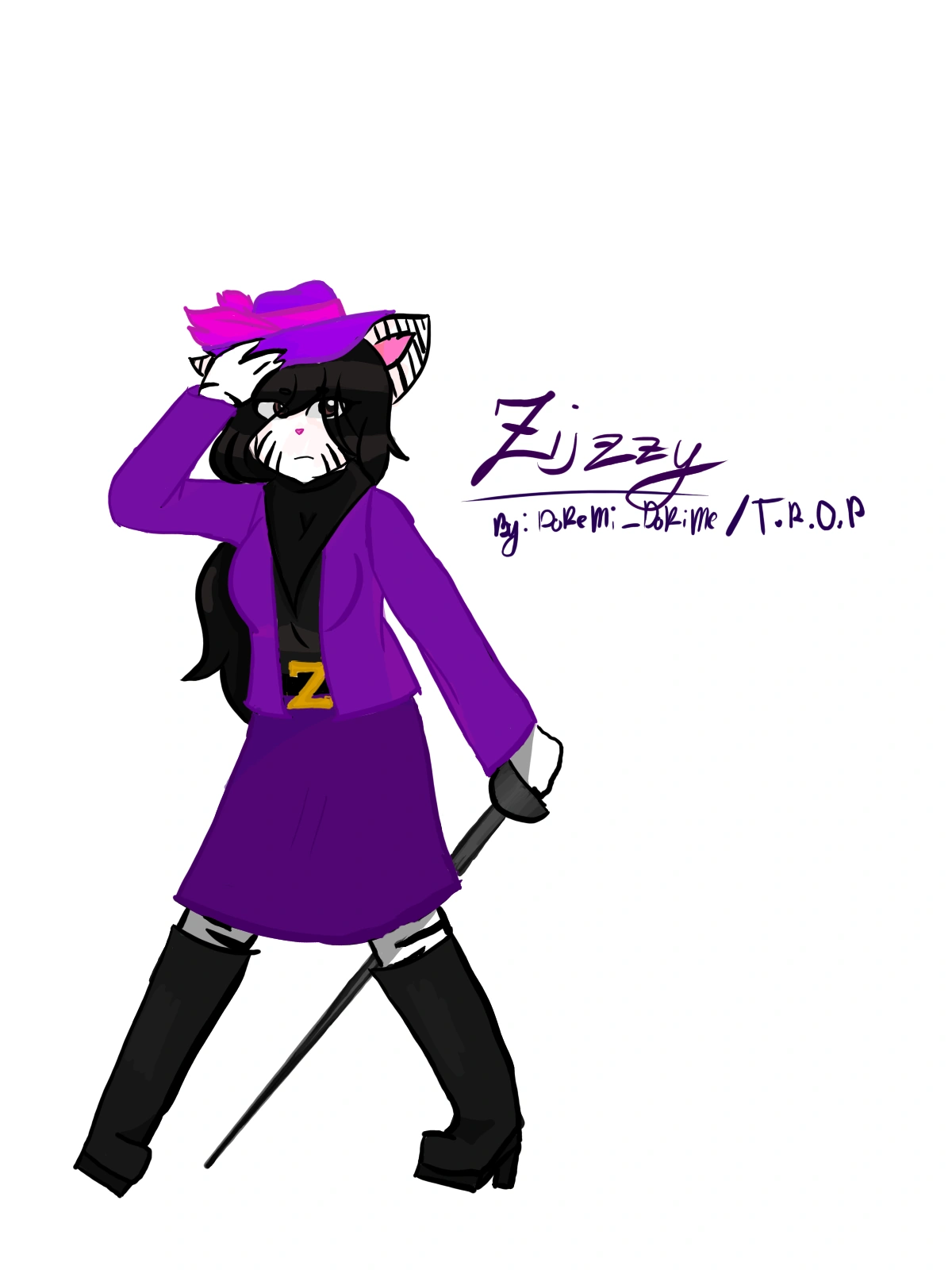 Zizzy art I also posted on Reddit | Fandom