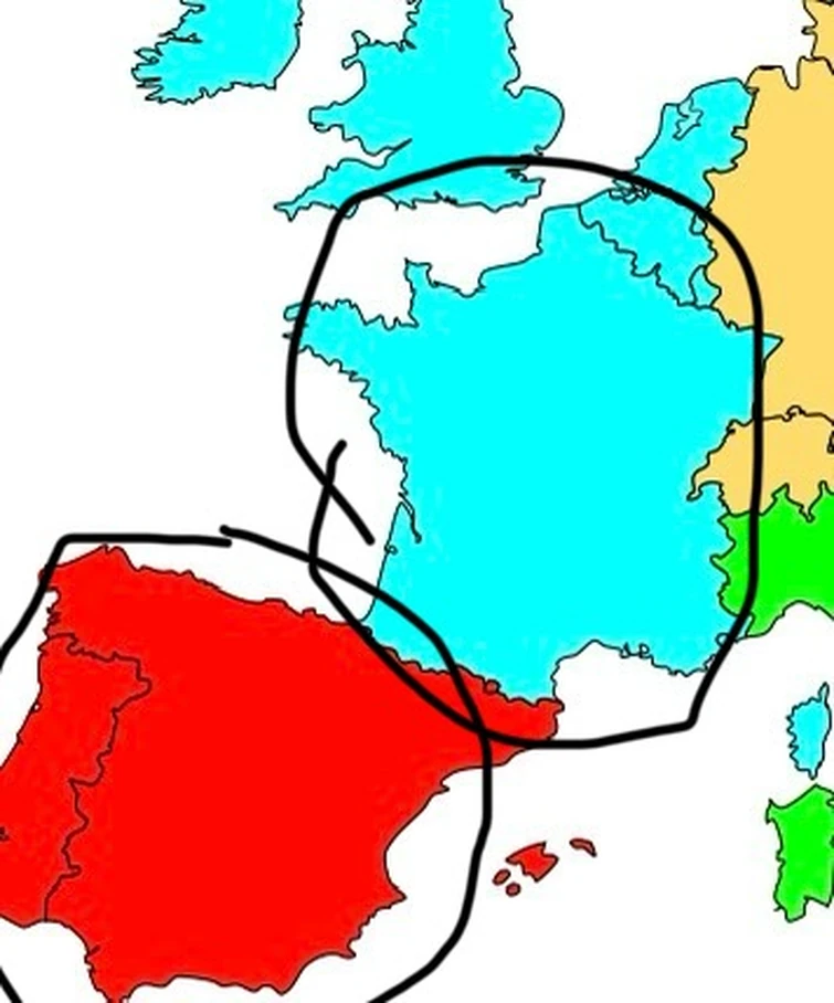 The Kalos Region and the Paldea region are definitely right next to ...