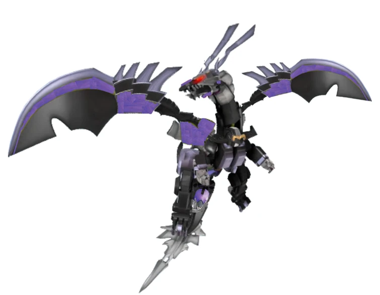 Wolf Force Megazord (my evil corrupted version of the mystic force ...
