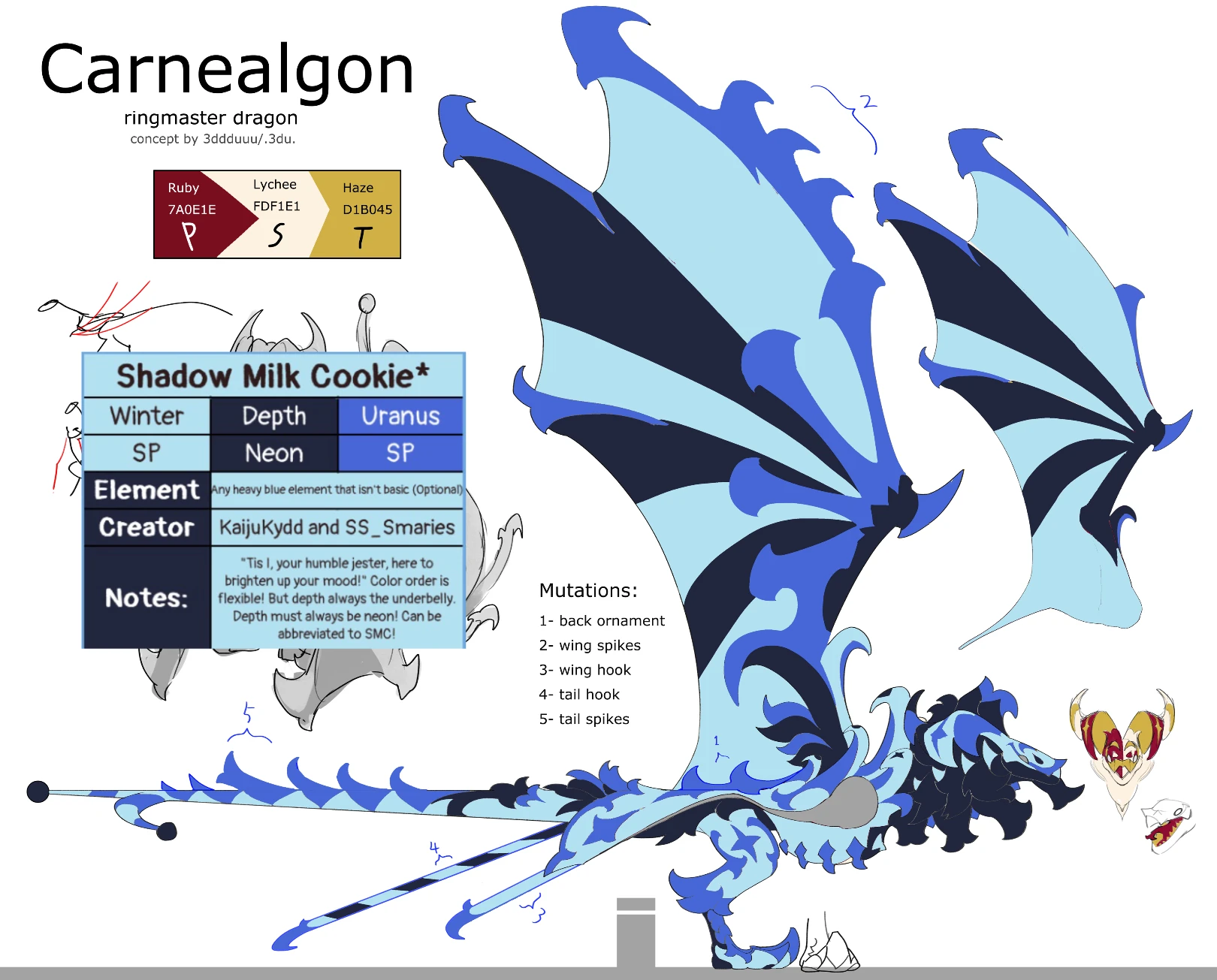 Jester cookie with jester dragon 😈 | Fandom