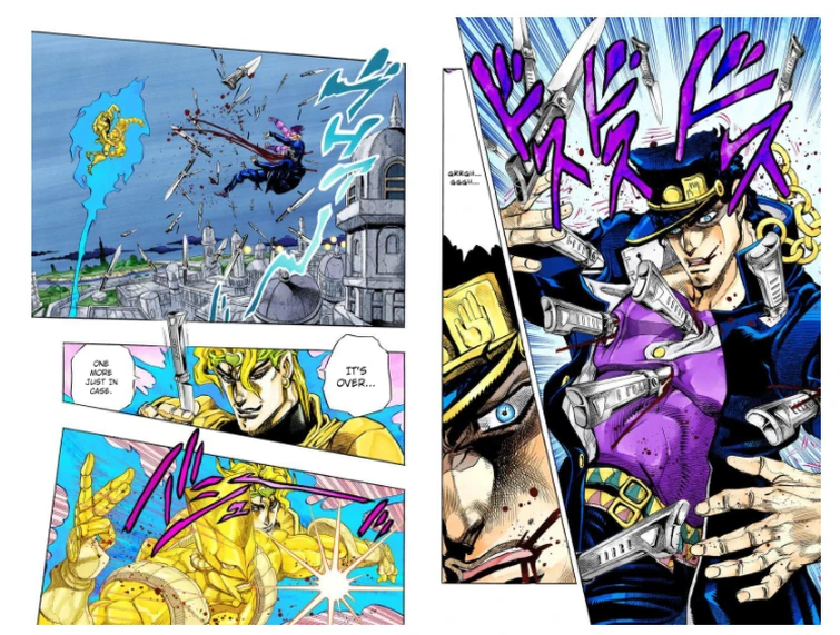 How many of you still think Jotaro and DIO cant fly lol? smh...... | Fandom