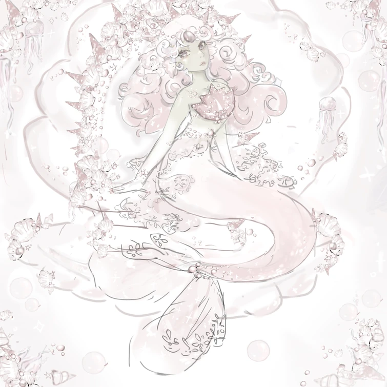 Gem mermaid art dump | Fandom