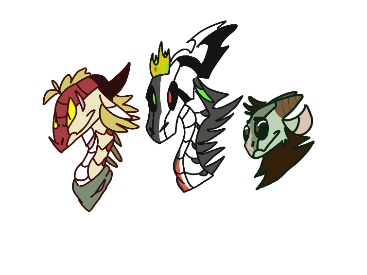 Bench trio from DSMP as dragons! (OFF-TOPIC ART) | Fandom