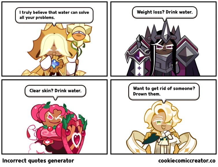 Water solves all of your problems | Fandom