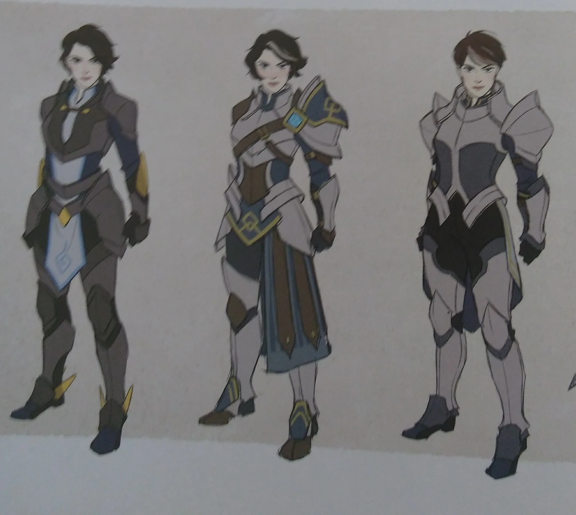 Early character concepts and updated collection | Fandom