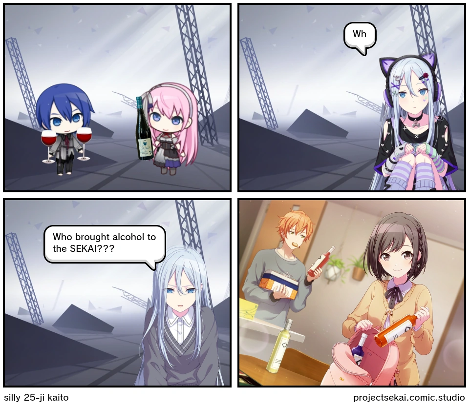 before 25-ji kaito came out of the basement | Fandom