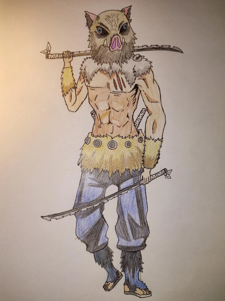 INOSUKE - slight redesing - for a contest | Fandom
