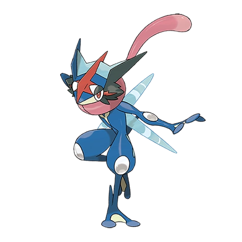 So I made some Ash greninja fan art if u know what pixel art or colour ...