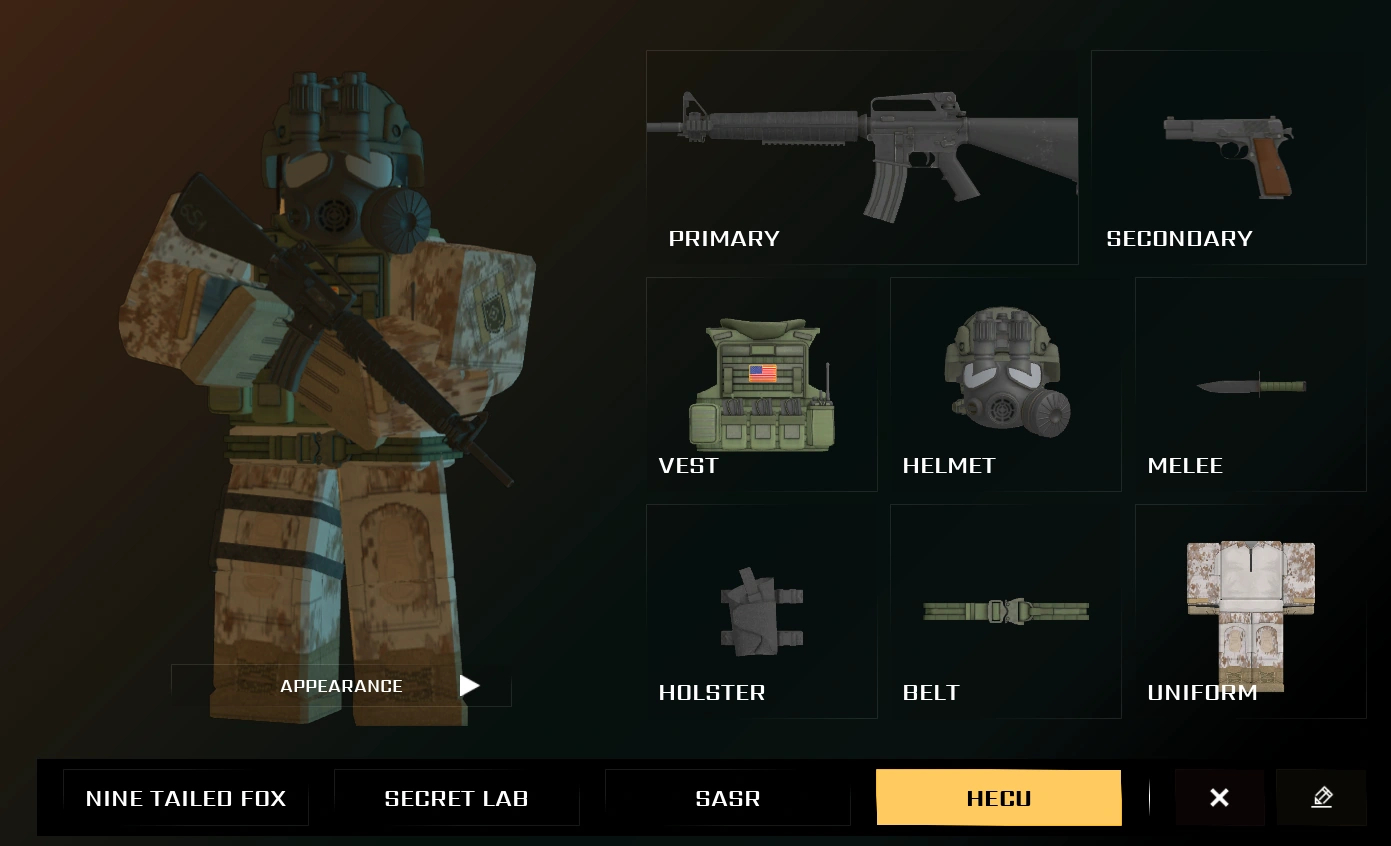I attempted to make a HECU loadout, probably gonna change the camo | Fandom