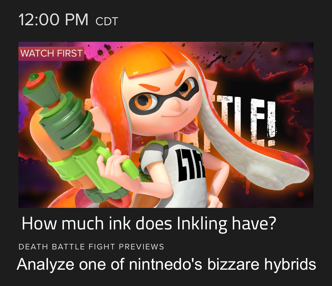 Inkling vs Spring Man previews | Fandom