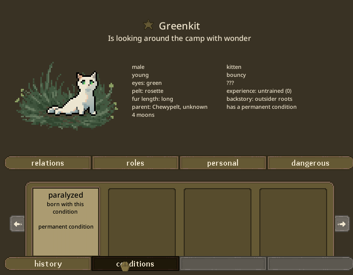 ooo look more new clangen sprites | Fandom