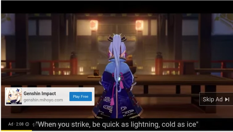 poggg got the ayaka demo as an ad | Fandom