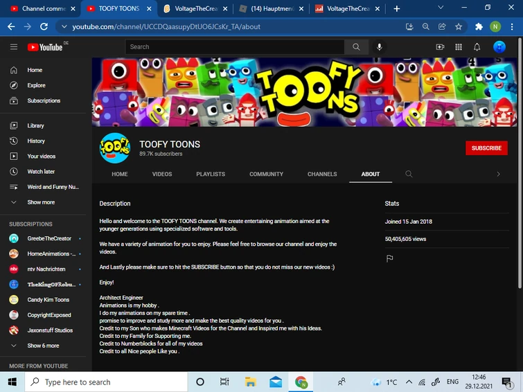 Toofy Toons' Cringe part 1 | Fandom