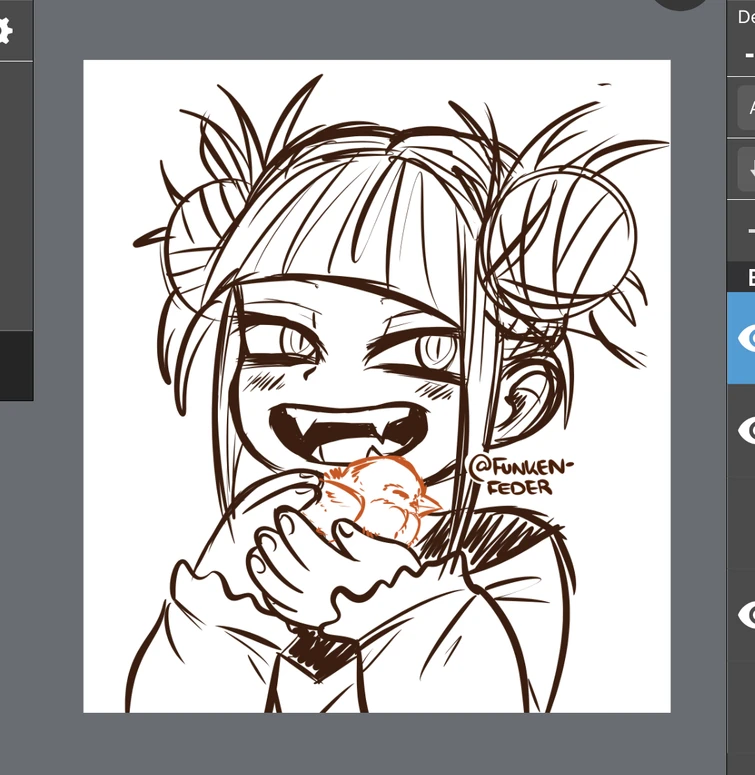 Young Toga and her lil friend | Fandom