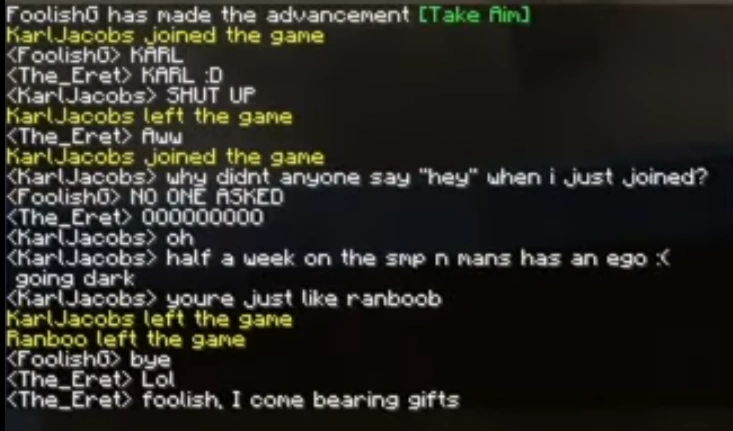 Why is the dsmp chat so insane | Fandom