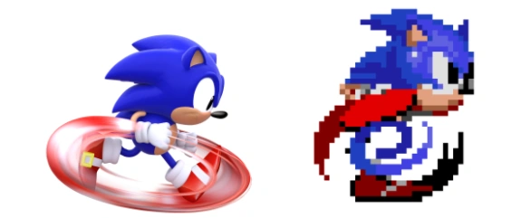 What is the deal with Classic Sonic's run? | Fandom