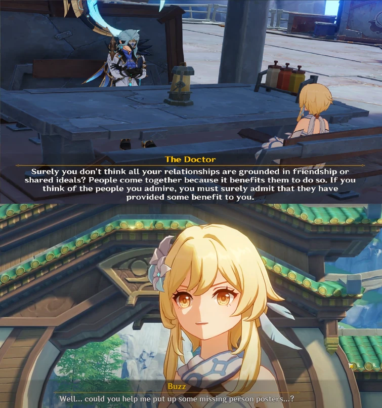 So Dottore thinks he can be useful... (Kinda spoilers) | Fandom