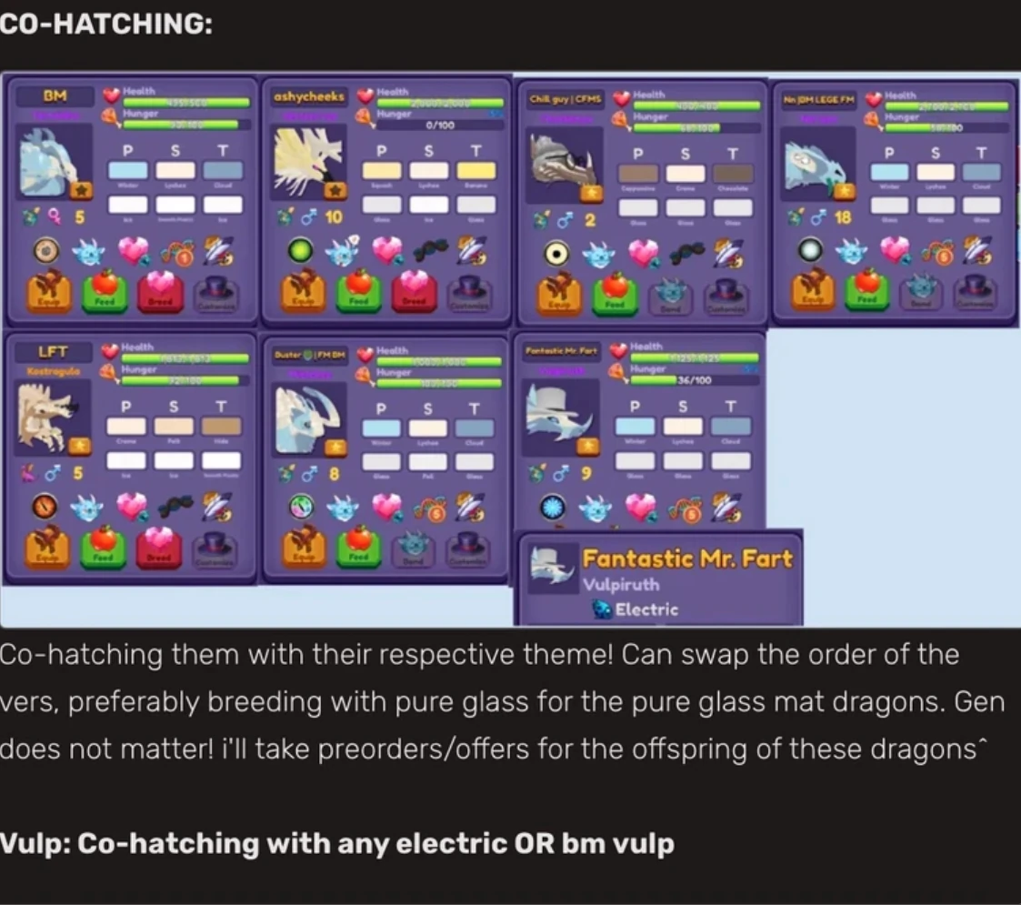 Co-hatching, T/S + swapping themed events, and buying stuff! | Fandom