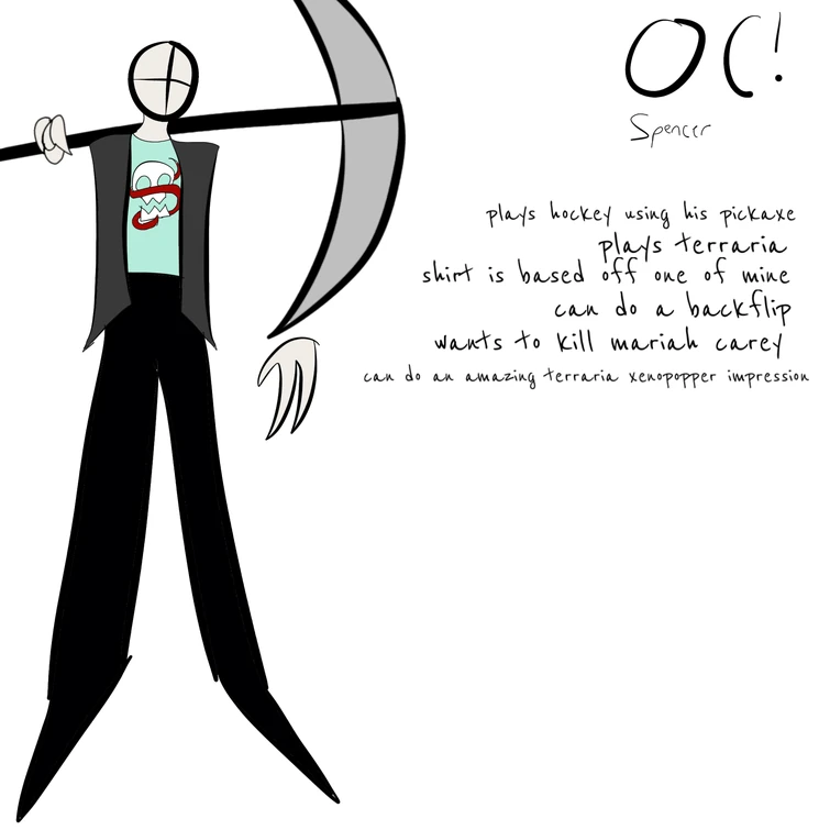 Spencer ref sheet | Fandom