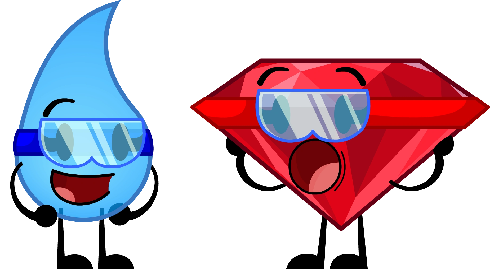 Teardrop and Ruby looking cool!! | Fandom