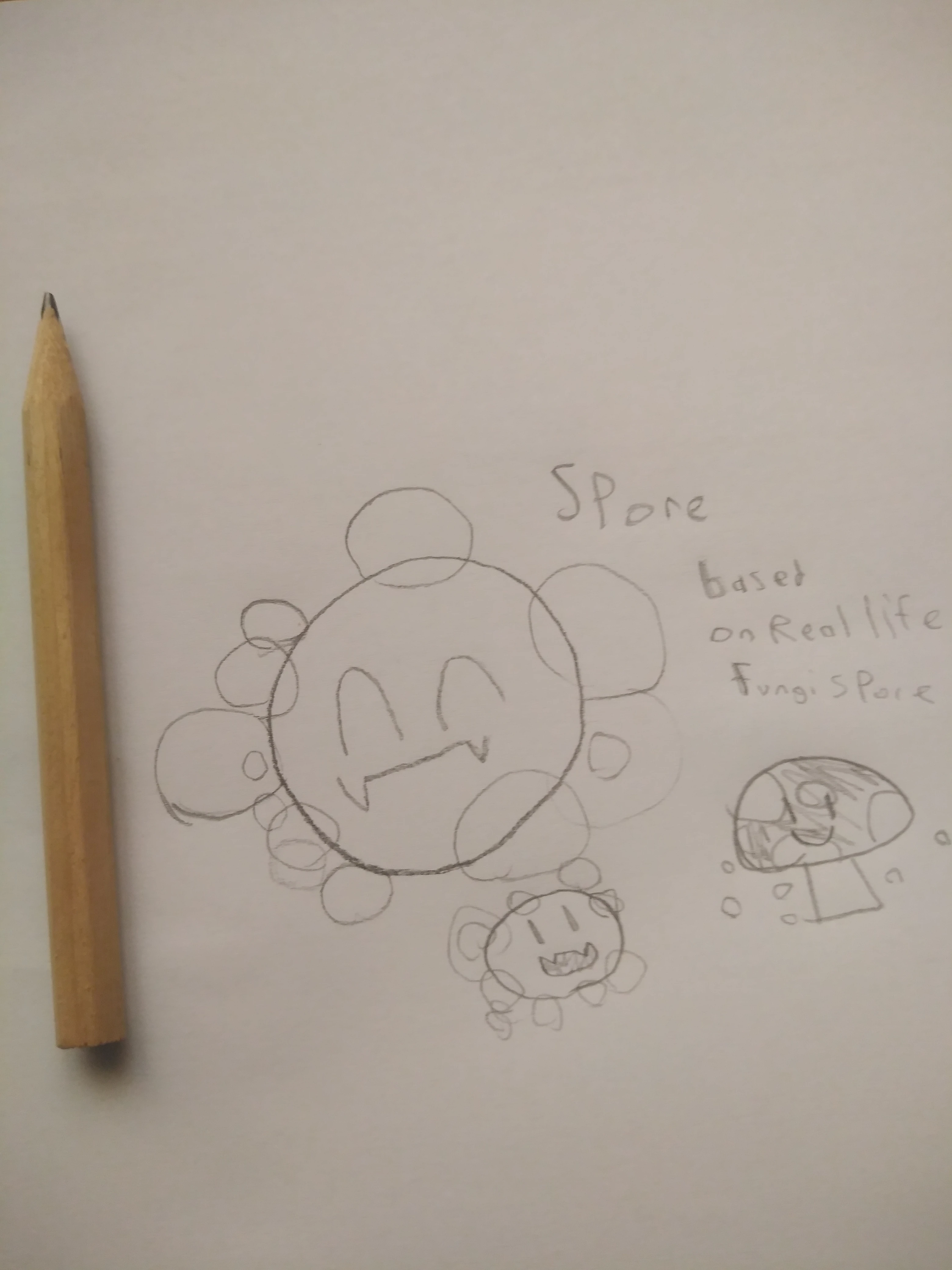 Uh here my little visual concept of spores pet | Fandom