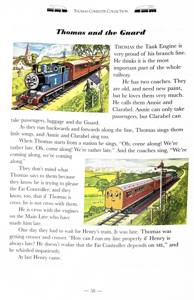 Tank Engine Thomas Again (RWS book 4) | Fandom