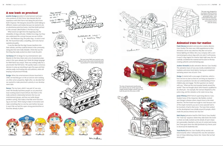 Old/Original PAW Patrol designs and Plans | Fandom