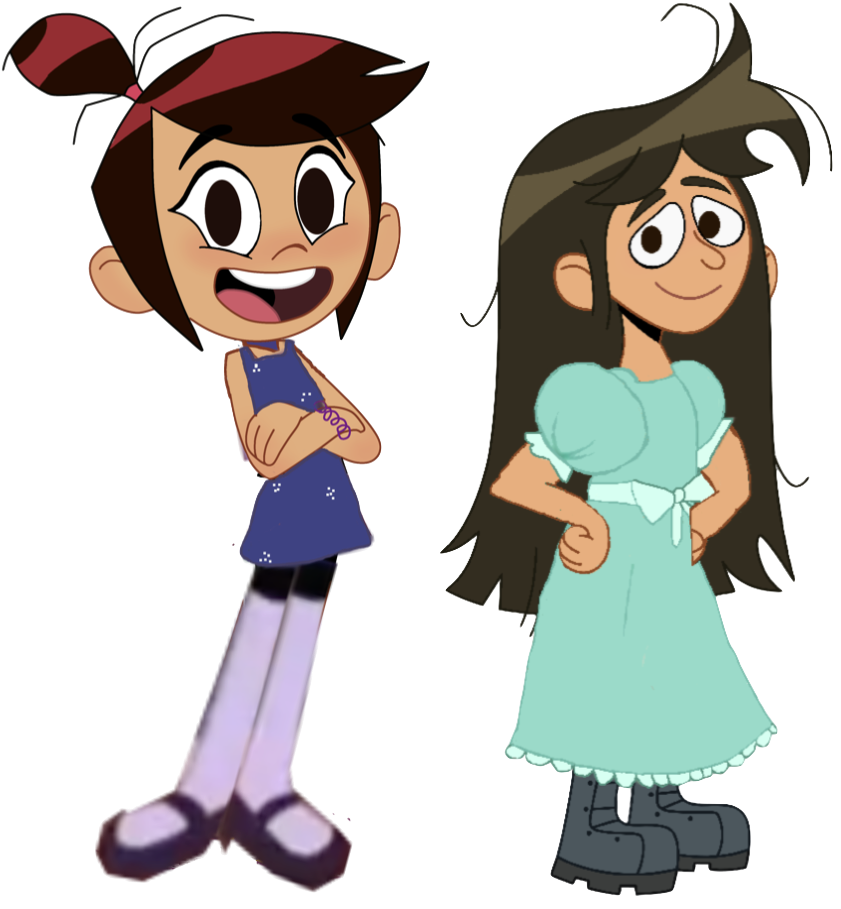 Molly Mcgee and Libby Stein-Torres in dresses | Fandom