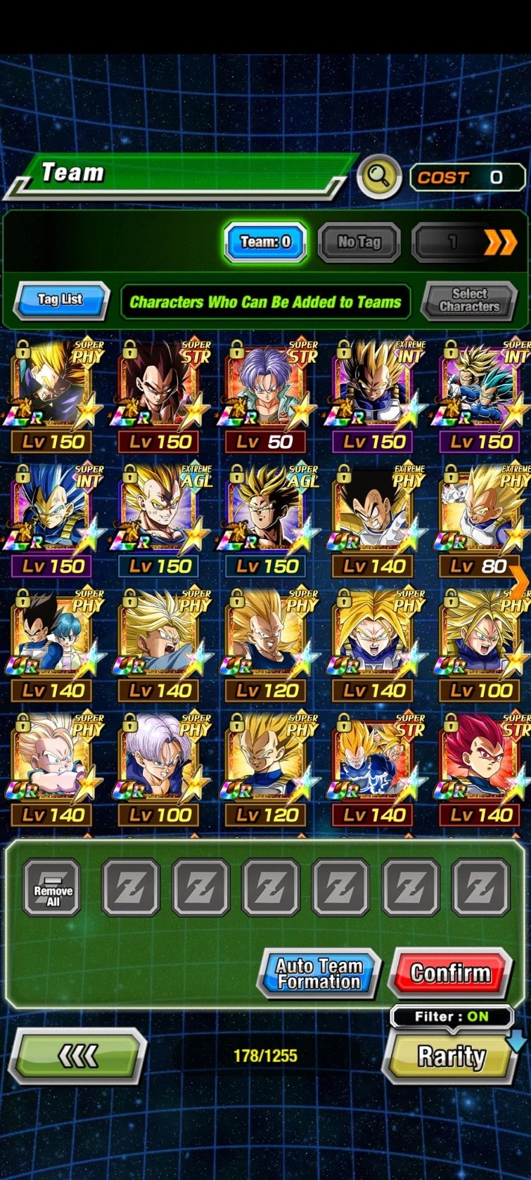 Vegeta Family ESBR team build help | Fandom