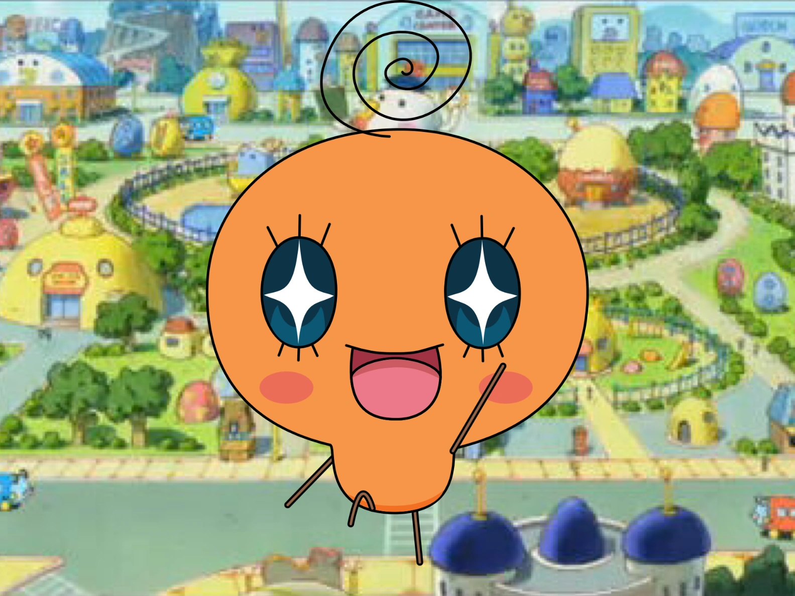 Happy birthday to Memetchi! Btw she looks cute with that curl though ...