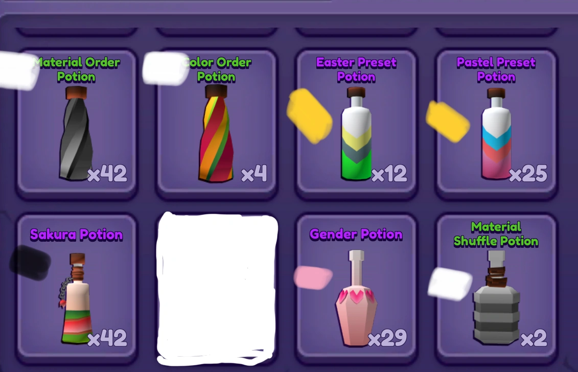 SELLING P/S/T MAT AND COLOUR (ALSO ORDERS, pls come!, I need coins ...