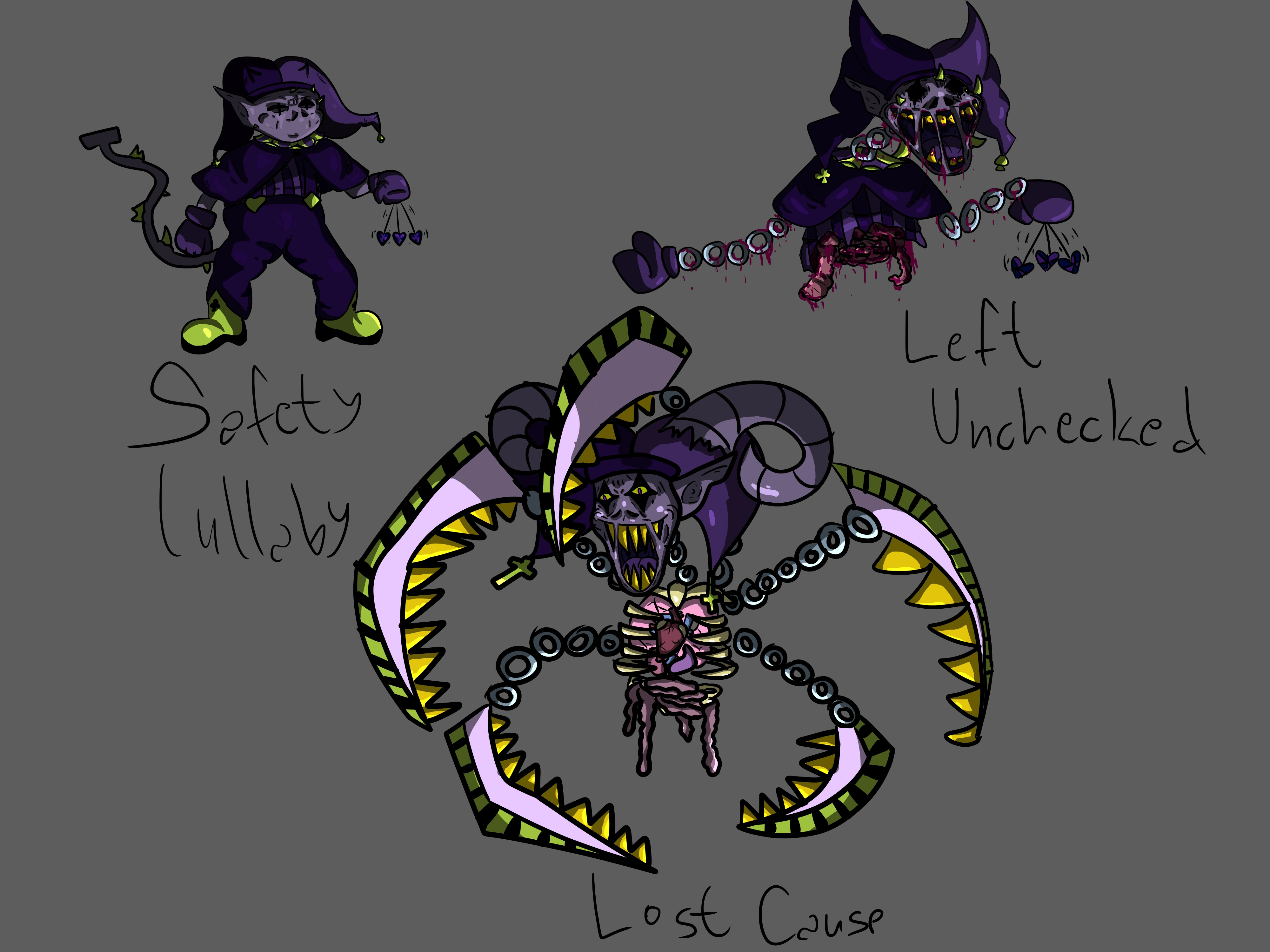 ok so delatrune lullaby (i will change the name dw) jevil over hypno is ...